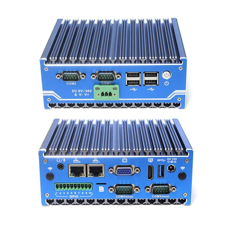 J1900 5xUSB 4xCOM 1xVGA 1xHDMI 2xLAN TPM GPIO BOX PC Industrial MINI PC ...